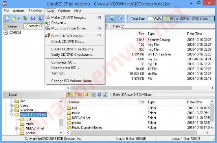 Tải UltraISO Premium Edition 9.7.6 + Key kích hoạt [MỚI]